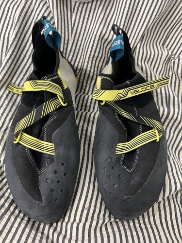 Scarpa Italy Made Veloce Men 11 2/3 EU 45.5 Synthetic Indoor Rock ...