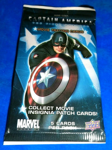 2011 Upper Deck MARVEL Captain America Movie Trading Cards Pack ...