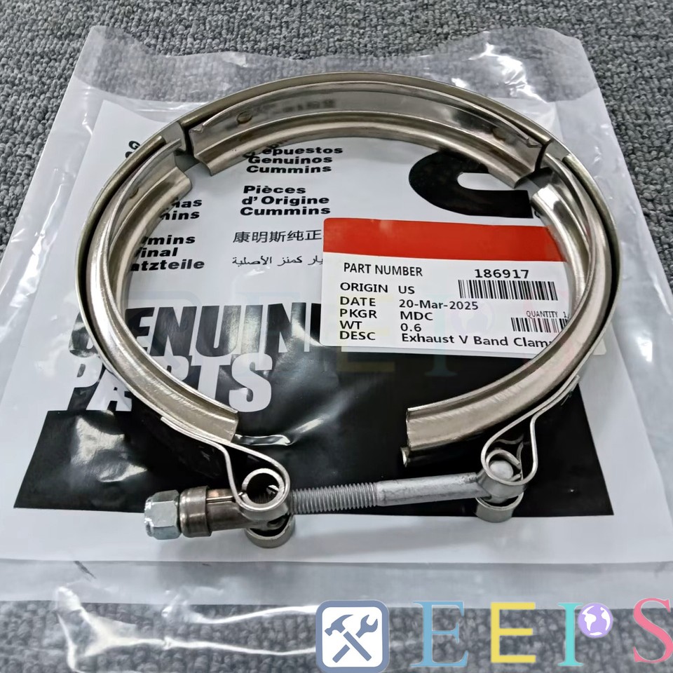 Original For Cummins N855 N14 L10 Turbocharger Exhaust V Band Clamp ...