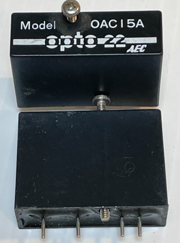 5 Pack OPTO 22 OAC15A Digital AC Output Module-24-280 VAC Range ...