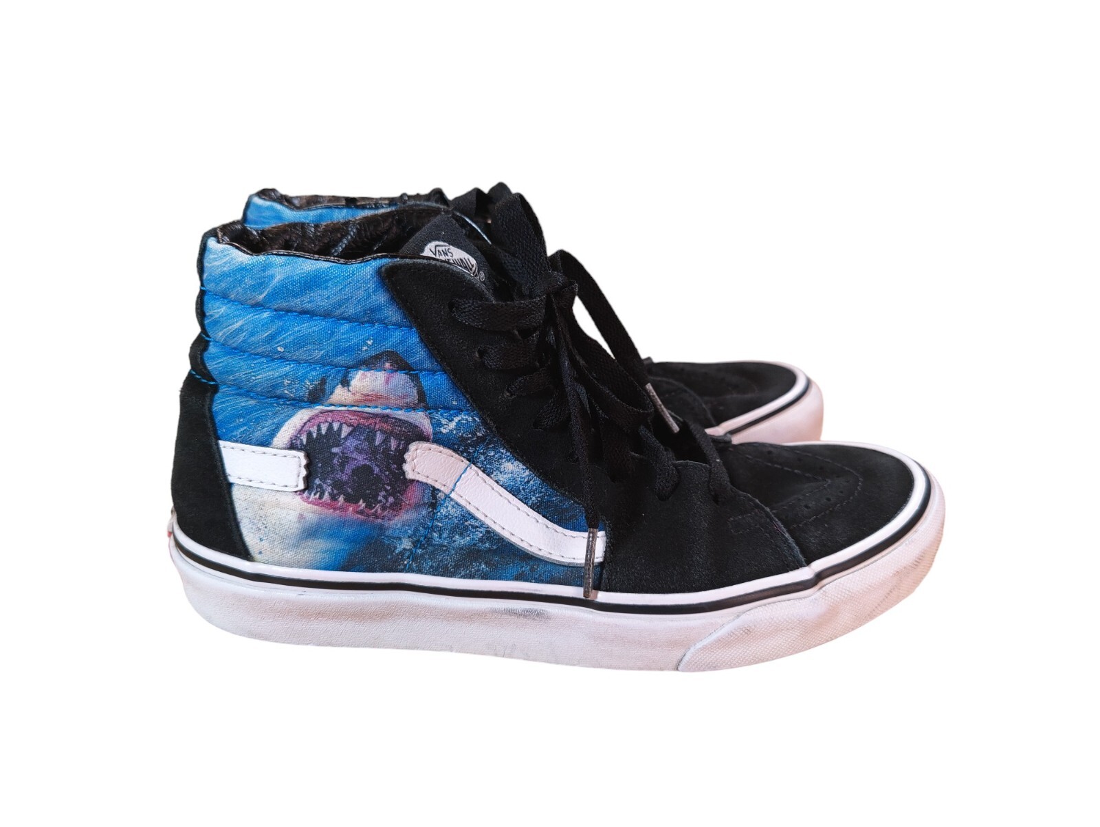 Vans x Discovery Sk8-Hi Shark Week Skate Shoes Sneake… - Gem