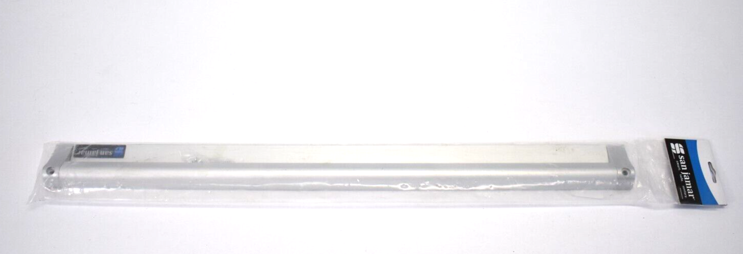 Set of 2 San Jamar CK6524A Anodized Aluminum Slide Check Rack 24 ...