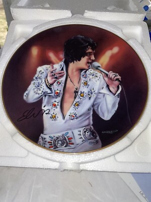 Bradford exchange “The Inspiration” plate Remembering Elvis | eBay