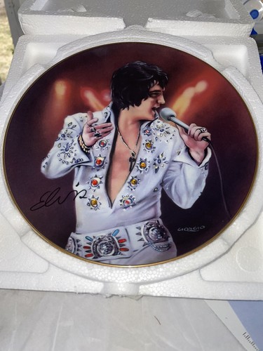 Bradford exchange “The Inspiration” plate Remembering Elvis | eBay