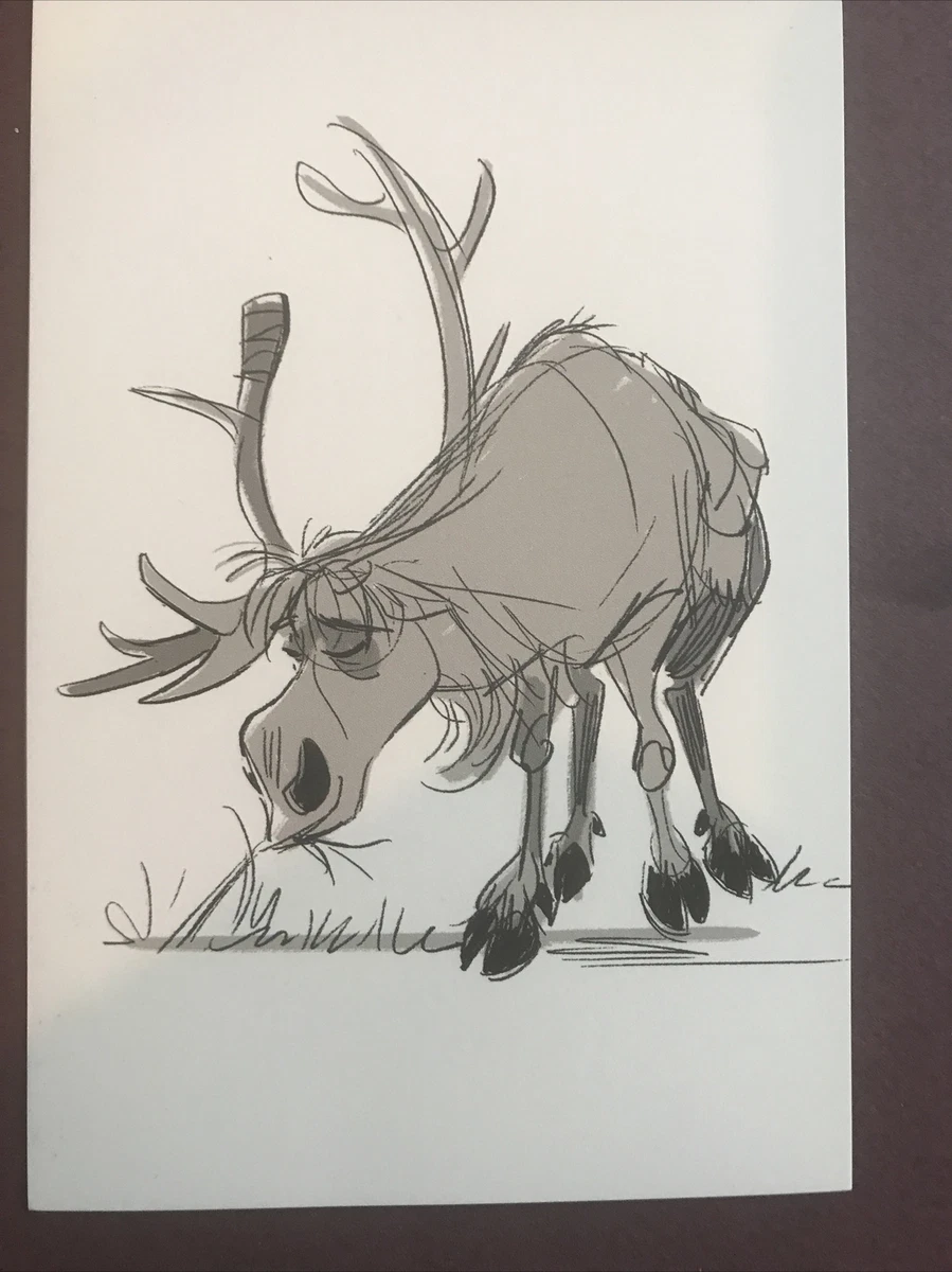Disney Frozen Sven Drawing