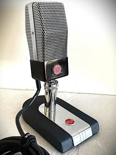 Gorgeous "RCA 74B Style" Clone Ribbon Microphone w/stand, PRO sound | eBay