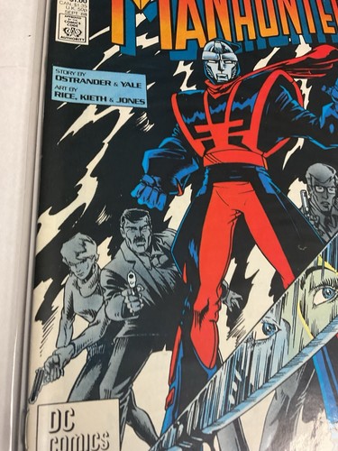 Manhunter #3 ~ SIGNED BY KIM YALE & JOHN OSTRANDER VF/NM 9.0 DC 1988 | eBay