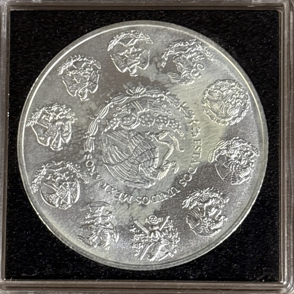2022 Mexico Silver Libertad 1 Onza Plata Pura .999 Fine Pure Silver ...