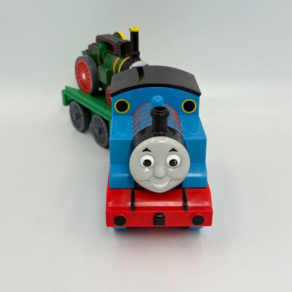 Tomy 2004 Thomas The Tank Engine Towing Trevor Pull N Go Toy Train Pull ...
