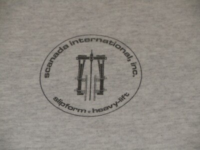 SCANADA INTERNATIONAL SLIPFORM HEAYLIFT SHIRT MENS 3XL XXXL SHIRT GREY | eBay