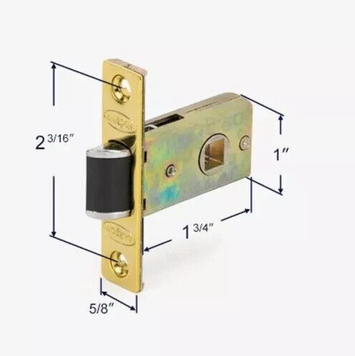 LARSON STORM DOOR BRASS MORTISE LOCK HANDLE LATCH LOCK | eBay