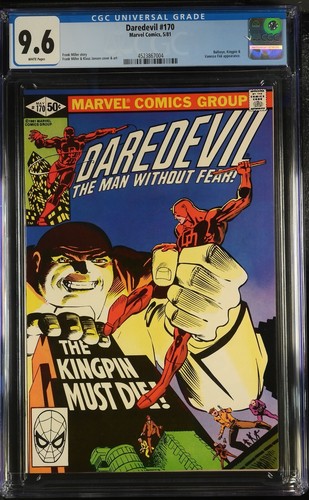 Daredevil #170 (1981) - Bullseye, Kingpin & Vanessa Fisk Appearance ...