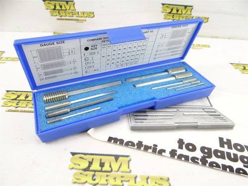 METRICHECK METRIC THREAD GAGE SET COMPLETE M3 TO M20 | eBay