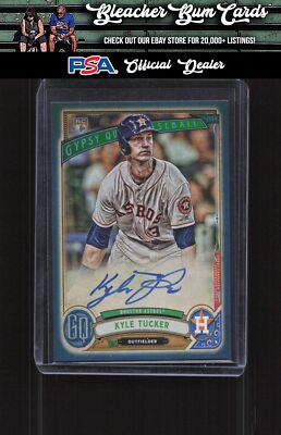 2019 Topps Gypsy Queen GQA-KT Kyle Tucker Blue Autographs /150 | eBay