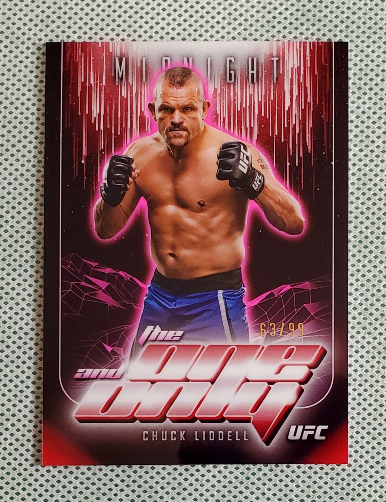 Chuck Liddell 2024 Topps Midnight UFC #TO-6 The One & Only - Twilight ...