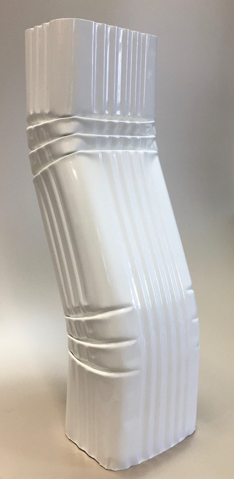 Downspout Leader Gutter OFFSET 3x4 Aluminum [Offset = 3"/A-Style] 10 ...