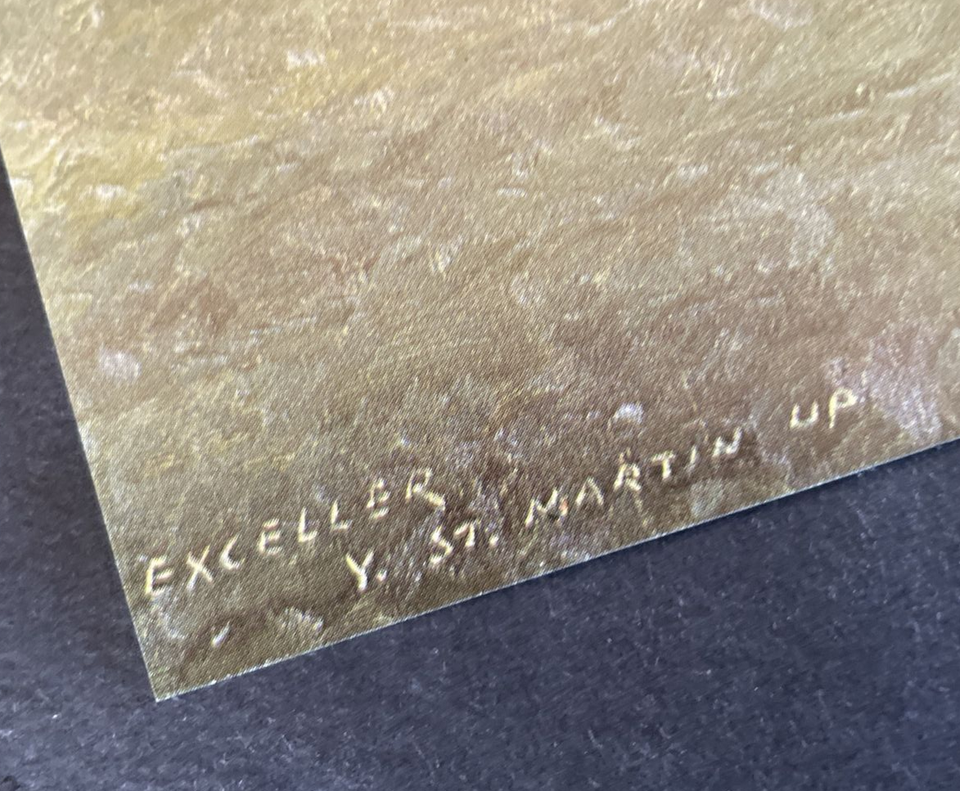 Richard Stone Reeves Print Page EXCELLER Race Horse Racing Dark ...