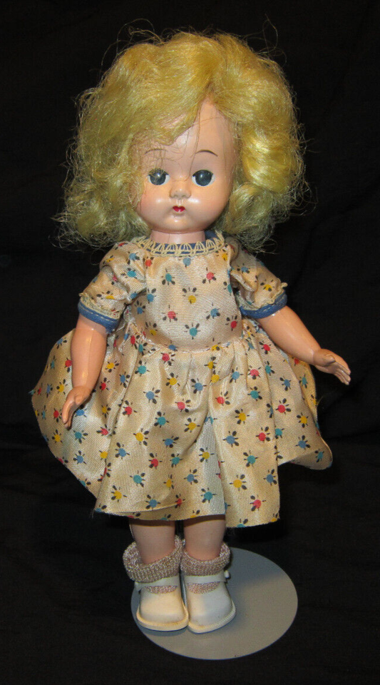 Roberta Walker 1950's 8.5" Hard Plastic Walking Doll In Original Clothes | eBay