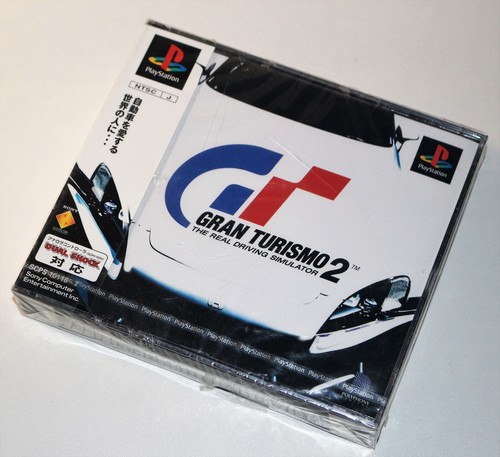 *New & Factory Sealed* PS1 Game Gran Turismo 2 GT2 NTSC-J Japan ...