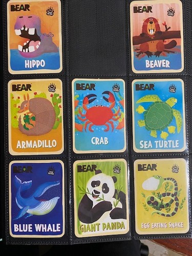Bear Fruit Snack Animal Cards - Complete Your Set! | eBay