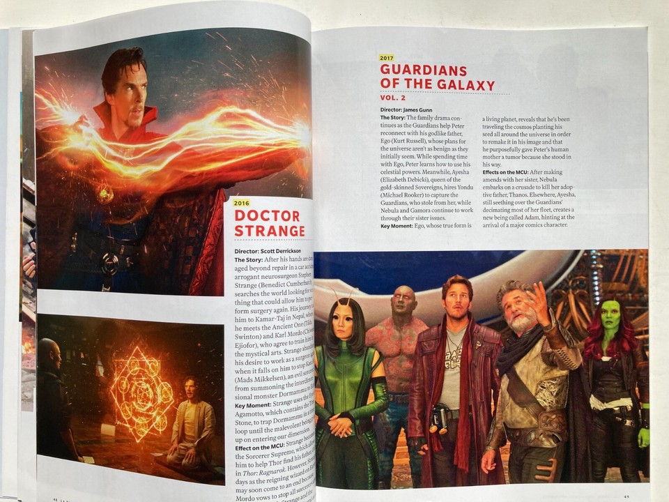 THE WORLD OF MARVEL / INSIDE THE MCU 2023 LOS ANGELES TIMES Magazine ...