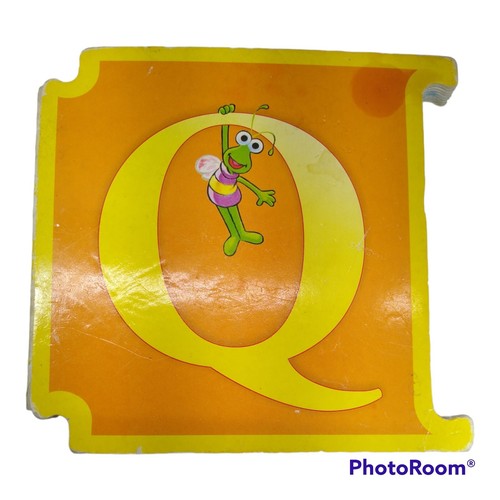 Sesame Street Alphabet Book Interlocking Book. "Q" Vintage | eBay