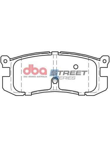 DBA Street Series Brake Pads fits Mazda 626 2.0 GV Station D (GVFW ...
