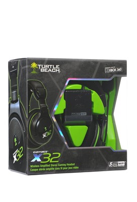 Turtle Beach Ear Force X32 (Wireless-Headset) Xbox 360 Nuovo + Conf ...