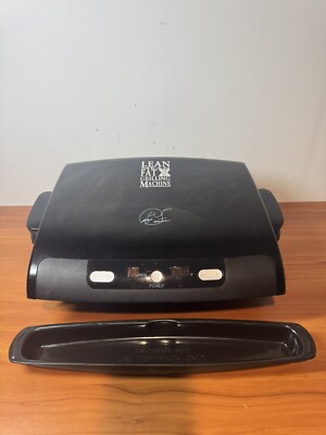 Large GEORGE FOREMAN GRILLING MACHINE GRP99BLK | eBay