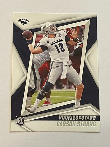 2022 Chronicles Rookies & Stars Draft Picks Football - Carson Strong RC ...