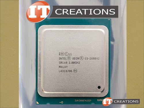 HP CPU INTEL XEON 10 CORE PROCESSOR E5-2680V2 2.80GHZ 25MB SMART CACH ...