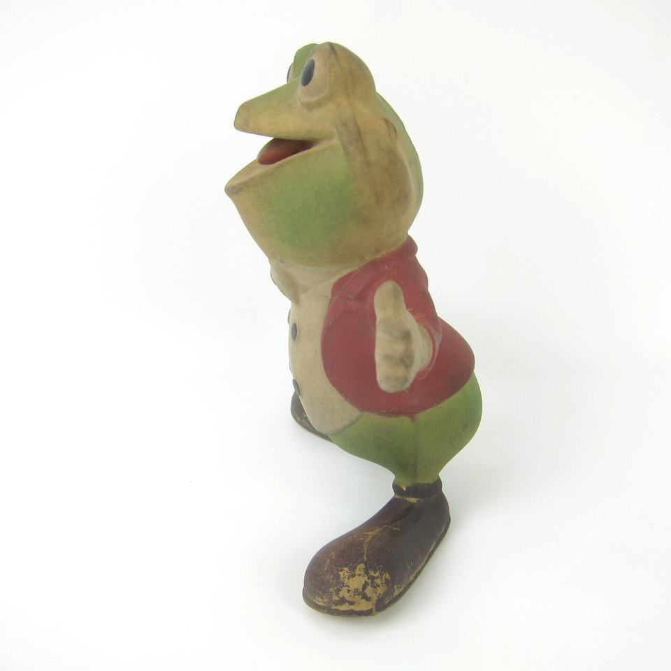 Rempel Froggy The Gremlin Squeeze Toy 1948 Vintage Rubber 5" Frog ...