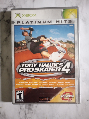 Tony Hawk's Pro Skater 4 (Microsoft Xbox, 2003) ****TESTED ...
