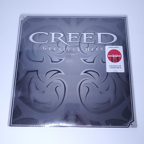 Creed - Greatest Hits Red Smoke Vinyl Record 2LP Etched Sealed LE ...