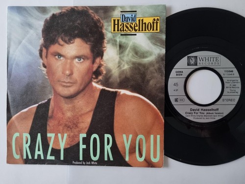 David Hasselhoff - Crazy for you 7'' Vinyl Germany | eBay