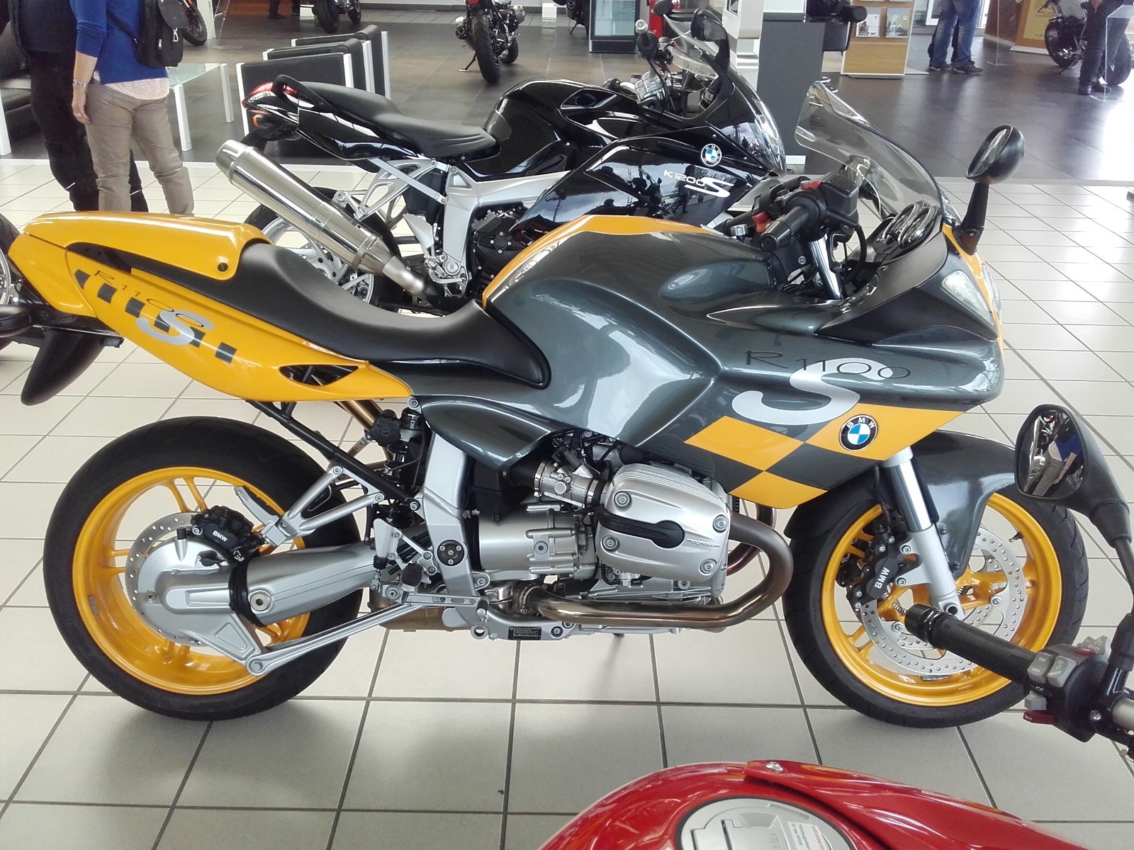 Lifter für BMW R1100S und Boxer Cup Montageständer Heber neu garage ...