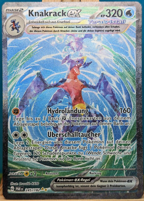 POKEMON - Paradoxrift - Knakrack EX - 245/182 - deutsch | eBay.de