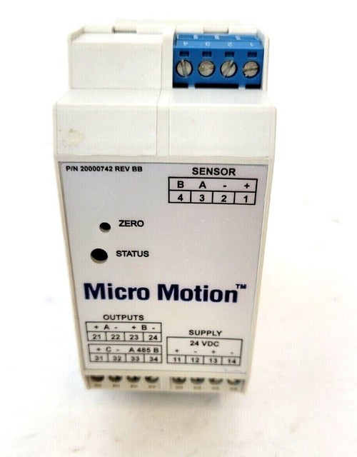 Micro Motion 1500D3AABAEZZZ Transmitter 20000742 Rev B for sale online ...