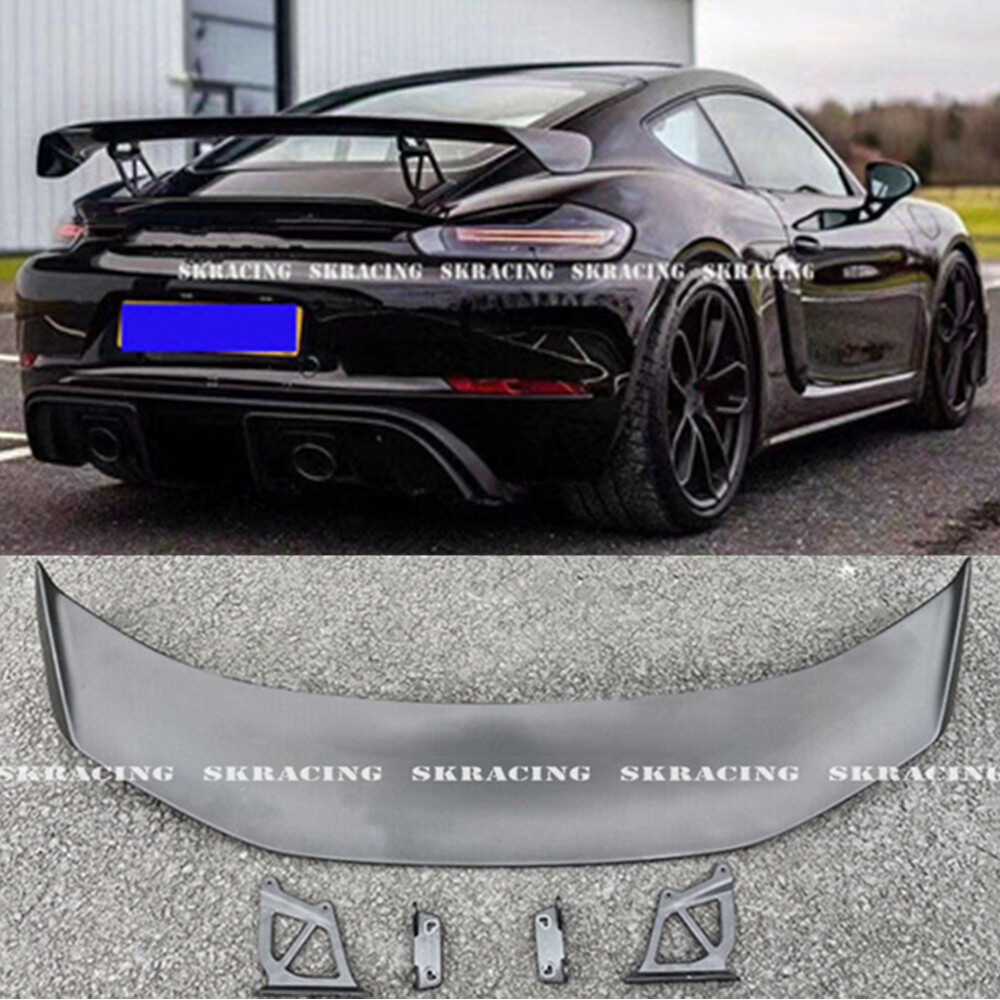 For Porsche 718 981 987 Boxster Cayman Piantable Rear Trunk Spoiler ...