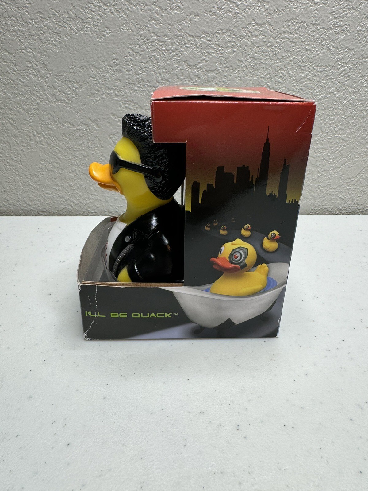 Duckinator CelebriDuck Rubber Duck Terminator fans Arnold NIB I'll Be ...