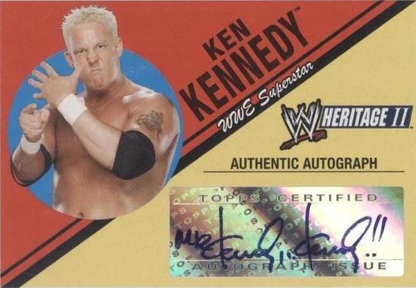 2006 Topps Heritage II WWE - Autographs Ken Kennedy (AU, RC) for sale ...