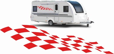 2x Wohnwagen Aufkleber Wohnmobil Autoaufkleber Caravan Sticker 120cm ...