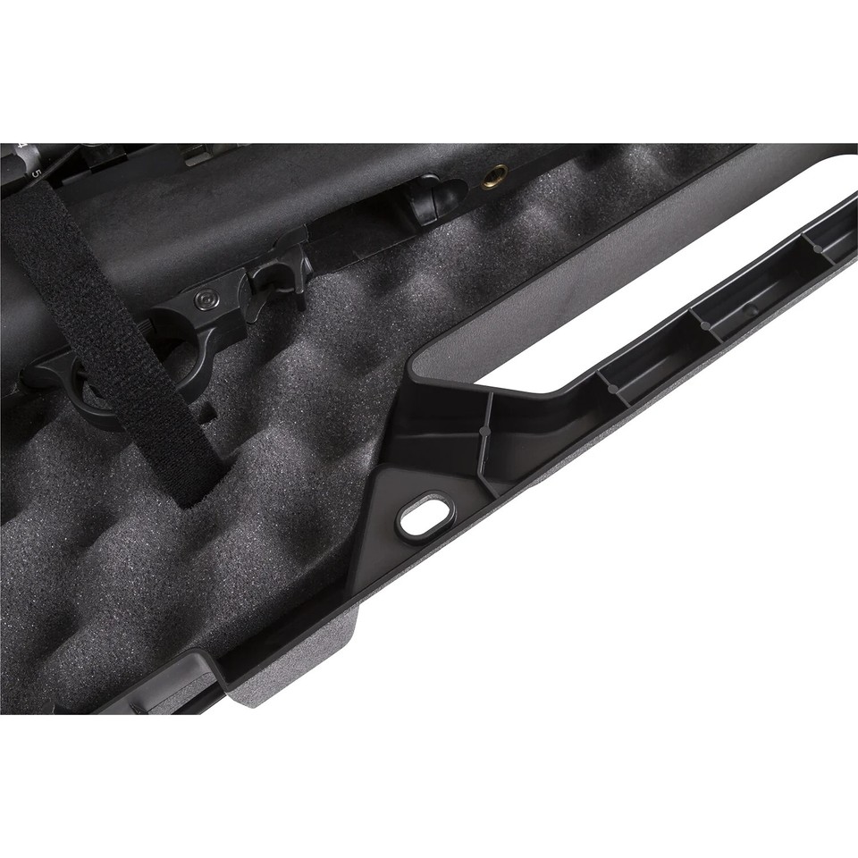 Rifle Shotgun Hard Carry Case Single Gun Storage Box Padded Tactical ...