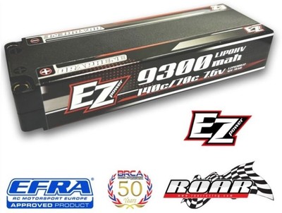 EZ-power - Ezpower Lipo HV 2s 7,6v 9300mah 140/70c Long-Run graphene | eBay