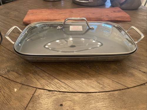 Princess House Electric Griddle 11”x18” 18/10 Stainless Steel | eBay