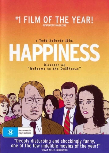 HAPPINESS (DVD) BRAND NEW!!! SEALED!!! (TODD SOLONDZ, JANE ADAMS ...