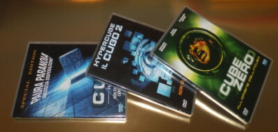 CUBE IL CUBO + HYPERCUBE + CUBE ZERO _ LOTTO 3 DVD | eBay