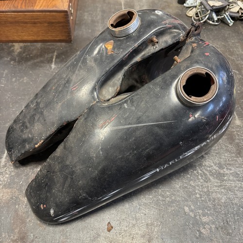 Harley Davidson Shovelhead FL FLH Fuel Tanks - Nice Shape | eBay