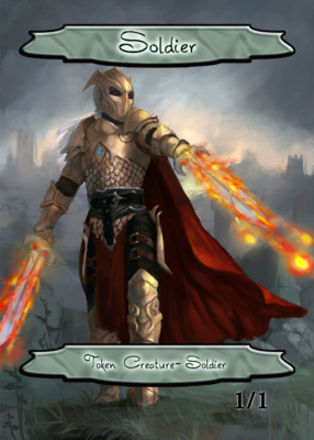 MTG Basri Ket custom 1/1 soldier token | eBay