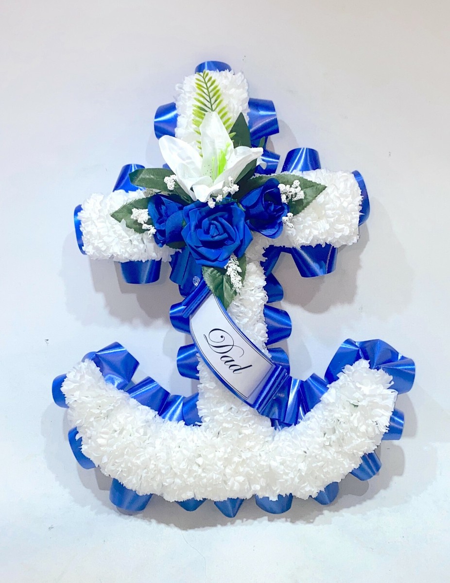Anchor With Flowers
